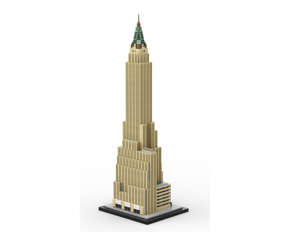 LEGO MOC 40 Wall Street 1:800 Scale (Bank of Manhattan Trust Building ...