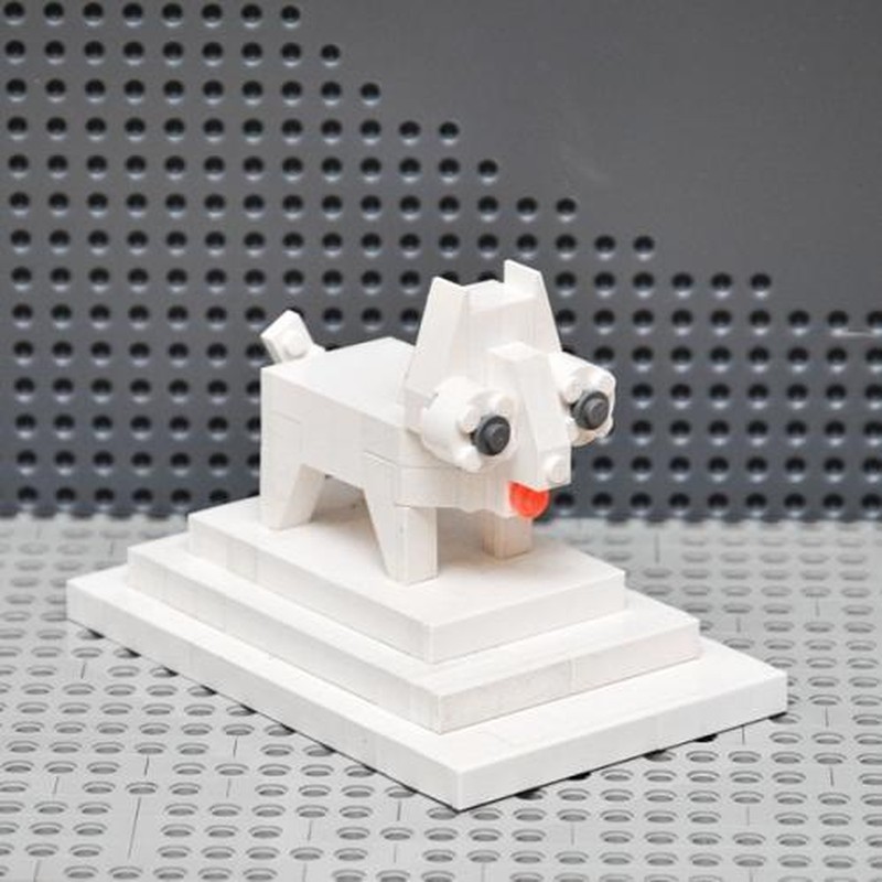 LEGO MOC Catty on a podium by Keep On Bricking | Rebrickable - Build ...