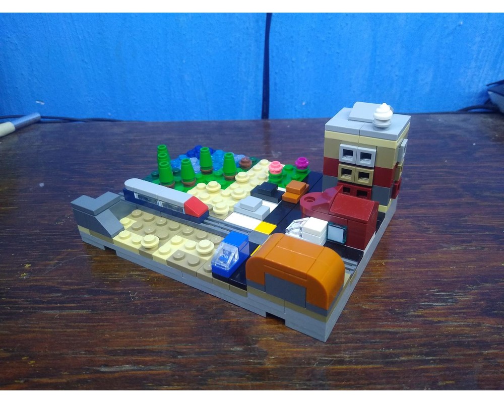 LEGO MOC Micro city by ojoher | Rebrickable - Build with LEGO