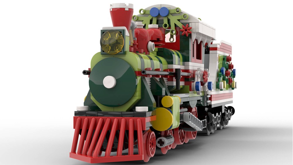 LEGO MOC Train de Noël - The Christmas Locomotive - MOC by Mimi68 ...