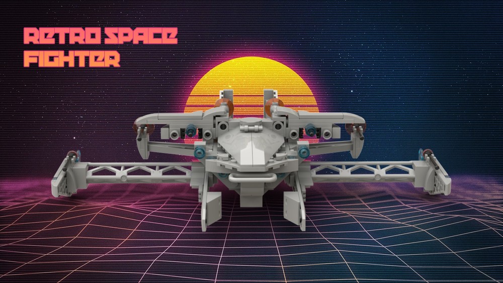 LEGO MOC Retro Space Fighter by Thorstein_BG | Rebrickable - Build with ...