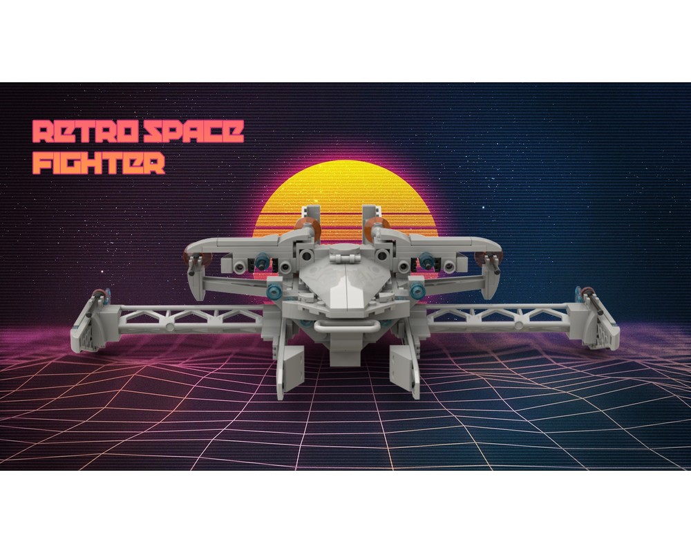 LEGO MOC Retro Space Fighter by Thorstein_BG | Rebrickable - Build with ...