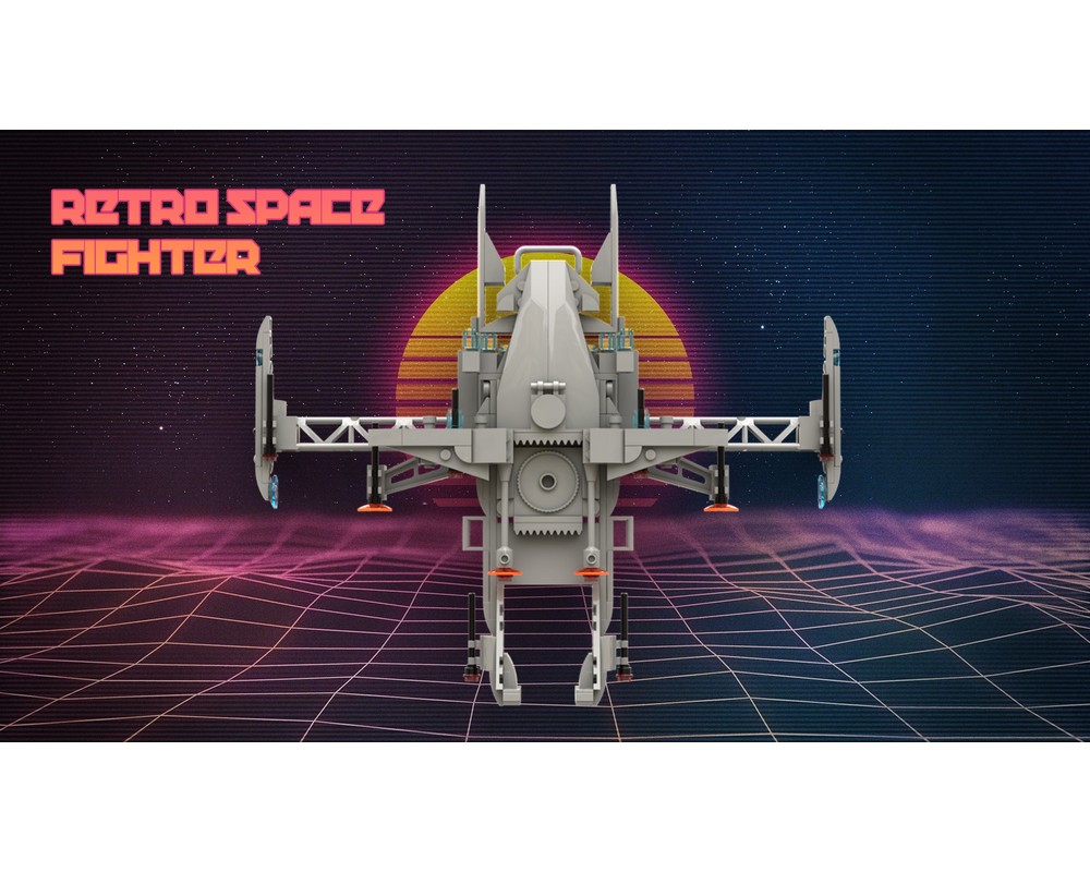 LEGO MOC Retro Space Fighter by Thorstein_BG | Rebrickable - Build with ...