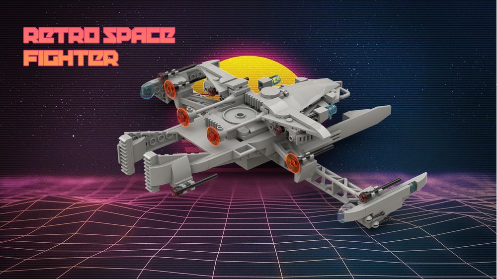 LEGO MOC Retro Space Fighter by Thorstein_BG | Rebrickable - Build with ...
