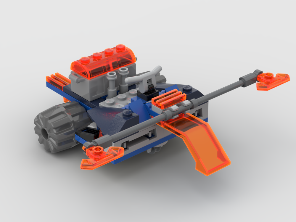 LEGO MOC Nexo Knight Speeder by LinHux | Rebrickable - Build with LEGO