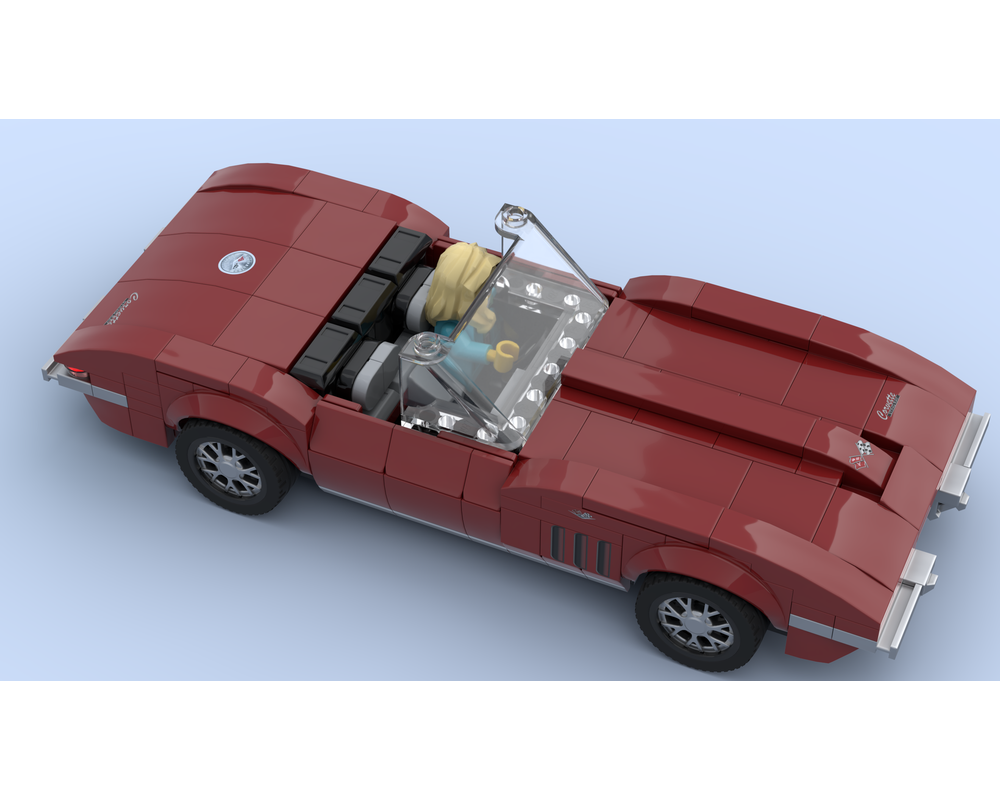 Lego Moc Mocturnal Corvette Stingray Convertible By Mocturnal