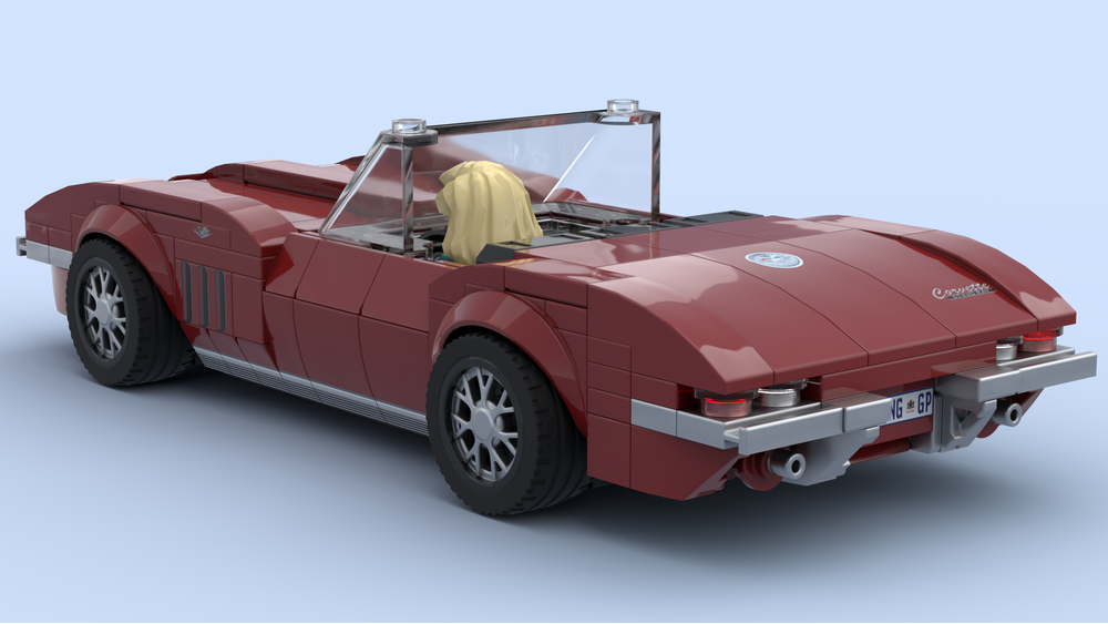 Lego Moc Mocturnal Corvette Stingray Convertible By Mocturnal
