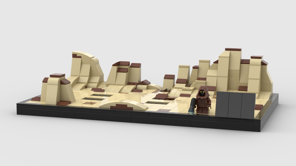 LEGO MOC Sandcrawler Stand by DaBrixBoon | Rebrickable - Build with LEGO