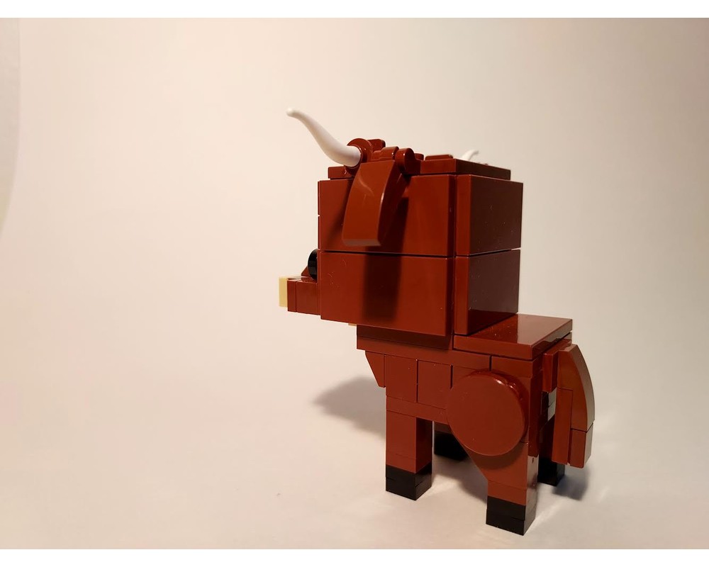 LEGO MOC Nativity Scene - Cow by TrevorToad | Rebrickable - Build with LEGO