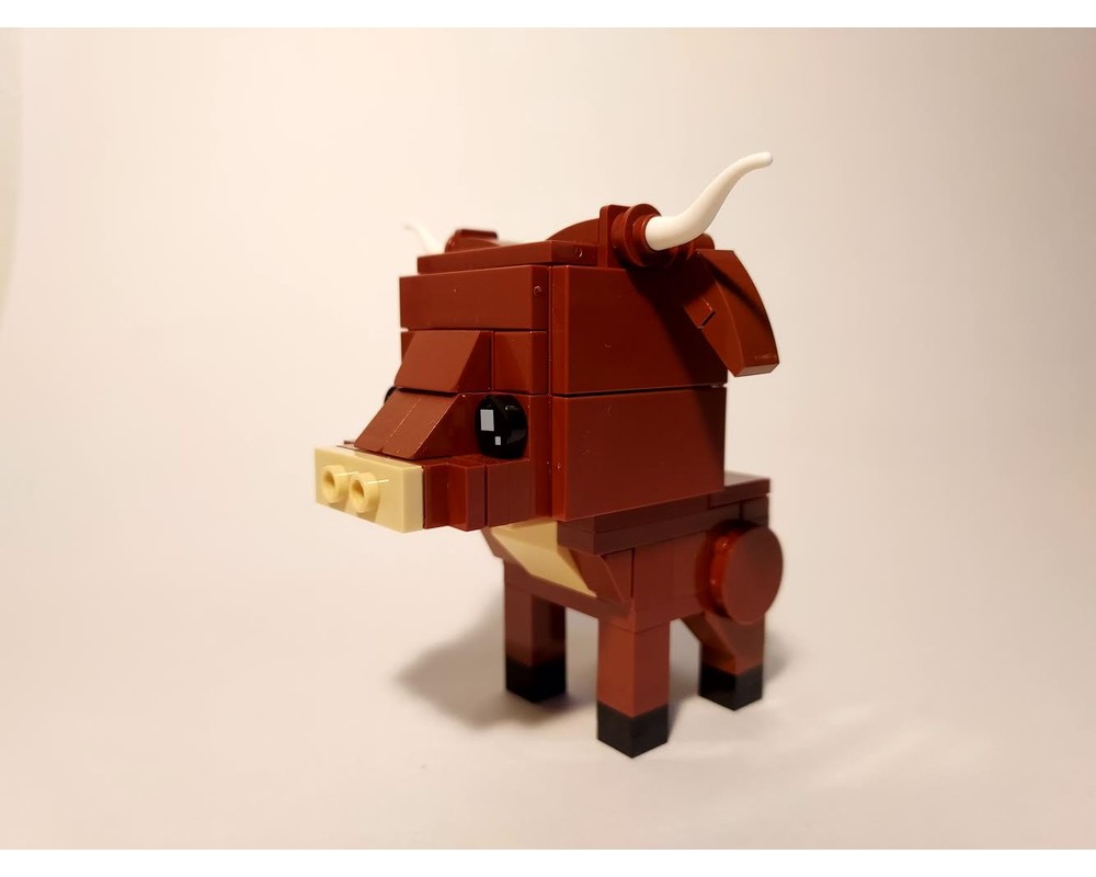 LEGO MOC Nativity Scene - Cow by TrevorToad | Rebrickable - Build with LEGO