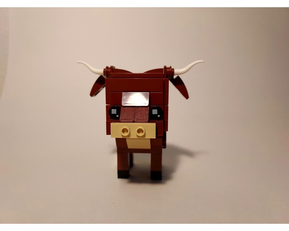 LEGO MOC Nativity Scene - Cow by TrevorToad | Rebrickable - Build with LEGO