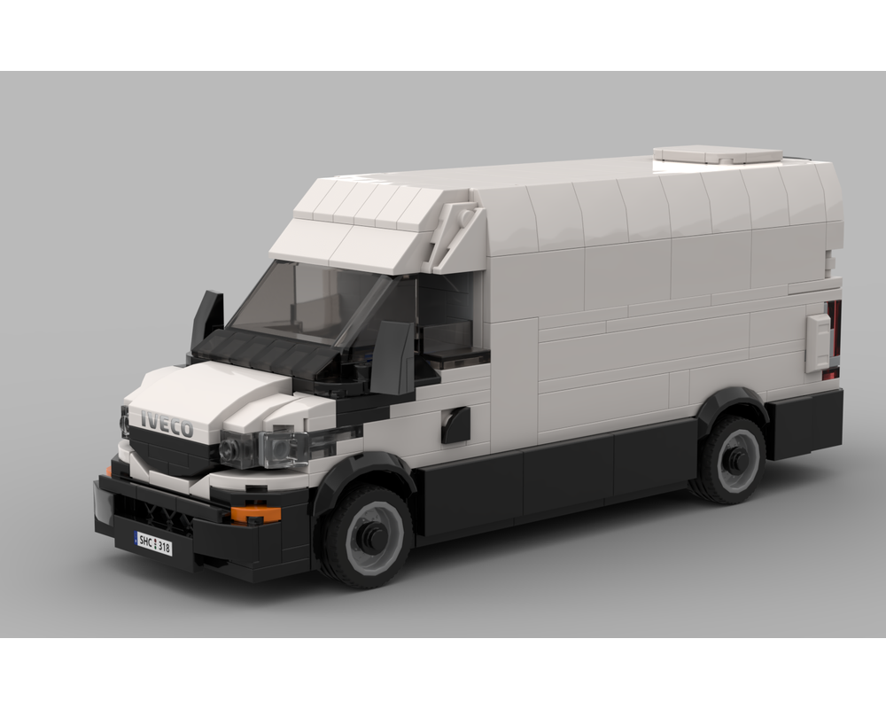 LEGO MOC Iveco Daily - Short by SpeedHunCreations | Rebrickable - Build ...