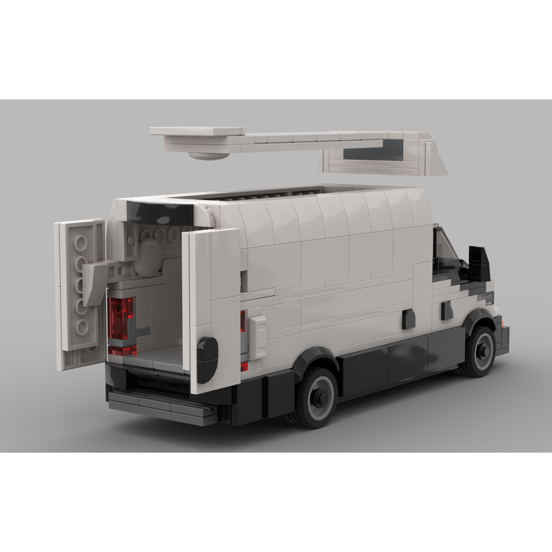 LEGO MOC Iveco Daily - Short by SpeedHunCreations | Rebrickable - Build ...