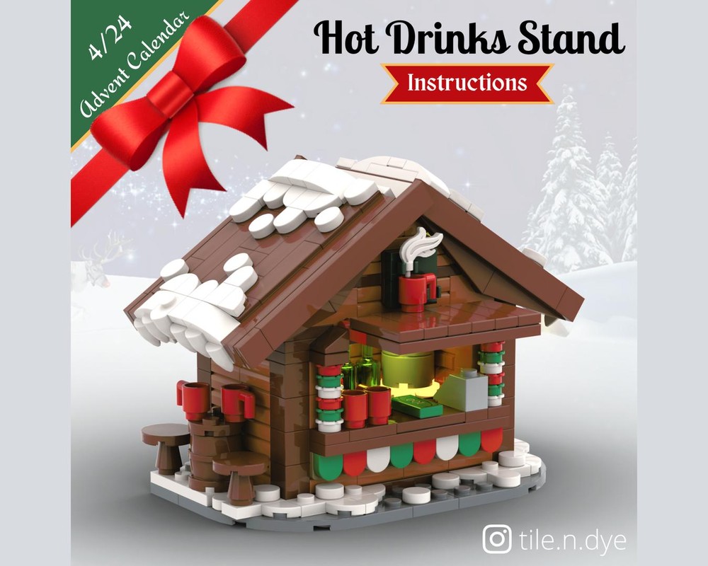 LEGO MOC Hot Drinks Stands - LEGO CHRISTMAS MOC by marinbrickdesign ...