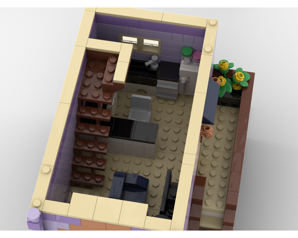 Lego Moc Modular Art Supply Store By Red3pit Rebrickable Build With