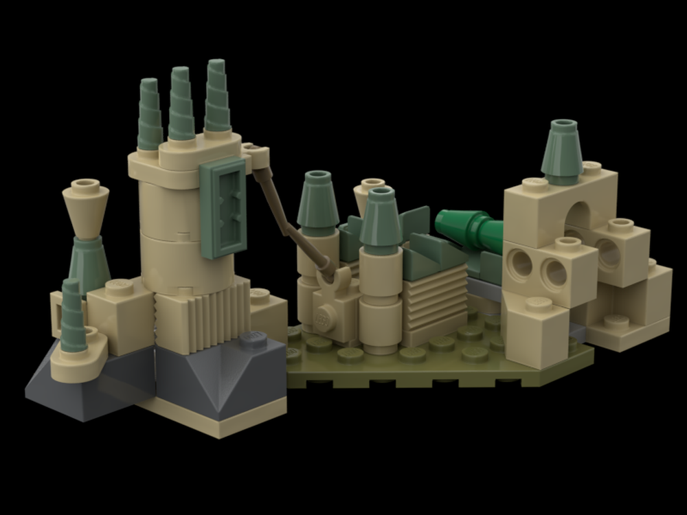 LEGO MOC Industrial lightning site by diddesen | Rebrickable - Build with LEGO