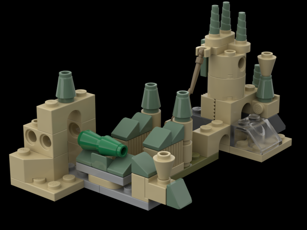 Lego Moc Industrial Lightning Site By Diddesen Rebrickable Build
