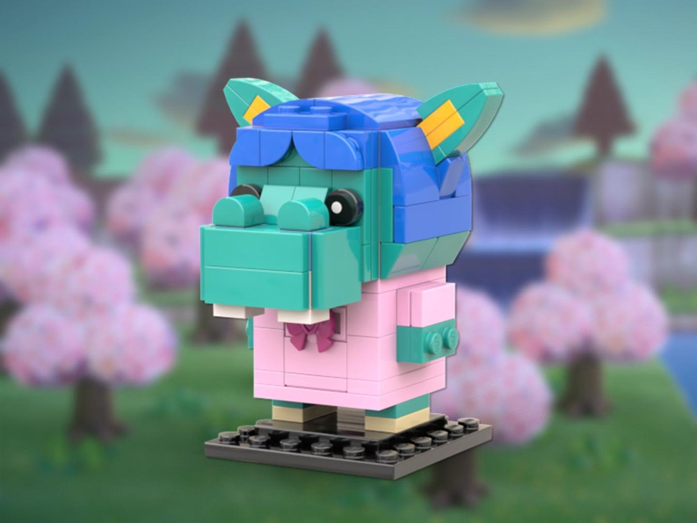 LEGO MOC Bertha Brickheadz (From Animal Crossing) by ccZone ...