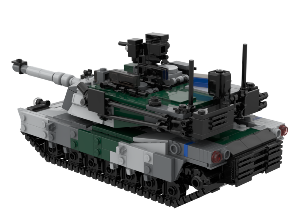 LEGO MOC M1 Abrams MBT by Somerslego | Rebrickable - Build with LEGO