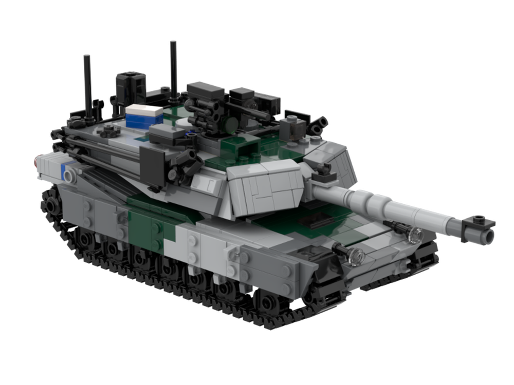 LEGO MOC M1 Abrams MBT by Somerslego | Rebrickable - Build with LEGO
