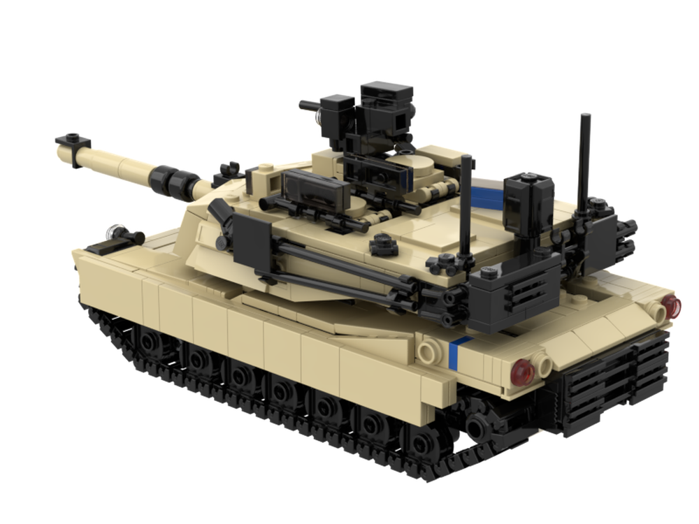 LEGO MOC M1 Abrams MBT by Somerslego | Rebrickable - Build with LEGO