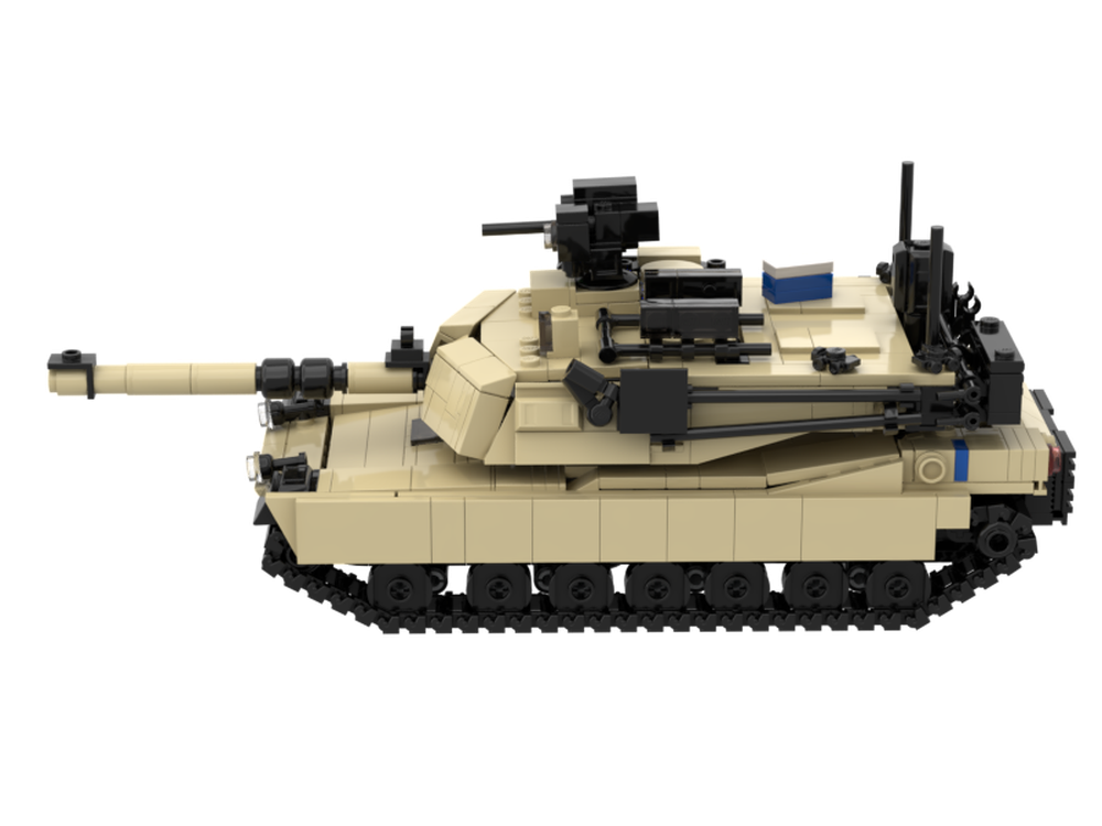 Lego Moc M1 Abrams Mbt By Somerslego Rebrickable Build With Lego