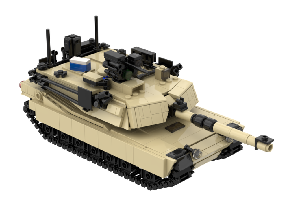 LEGO MOC M1 Abrams MBT by Somerslego | Rebrickable - Build with LEGO