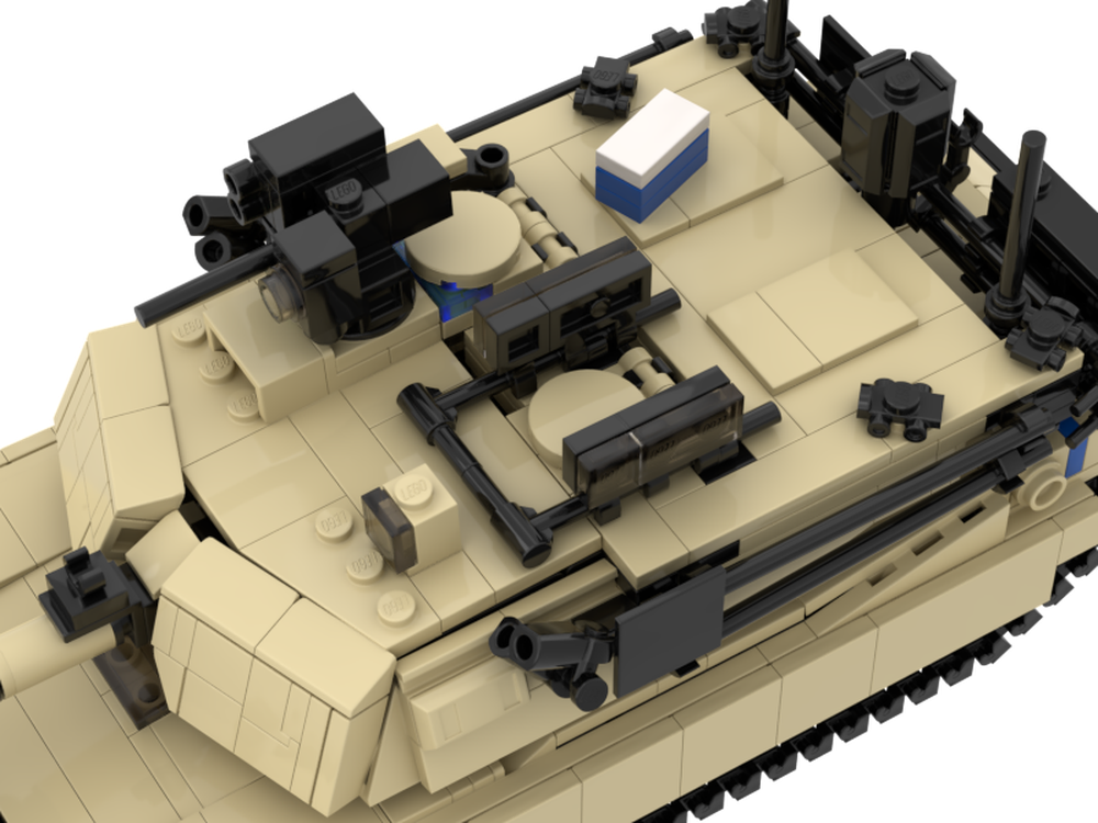 Lego Moc M1 Abrams Mbt By Somerslego Rebrickable Build With Lego