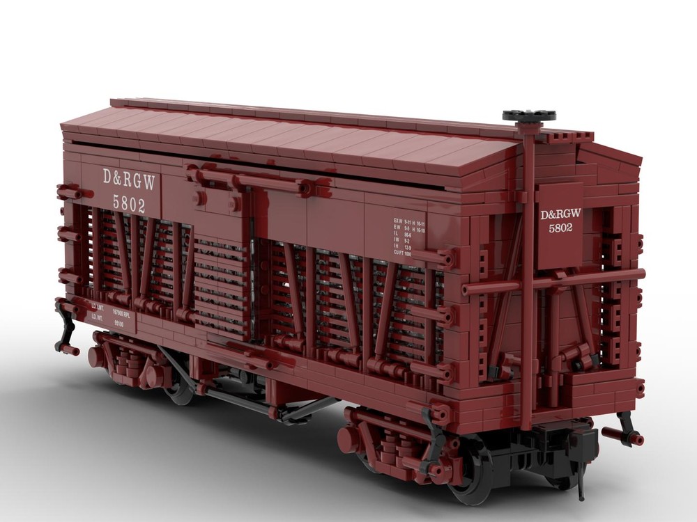 LEGO MOC Haskell & Barker 40ft Stock Car by Yellow.LXF | Rebrickable ...