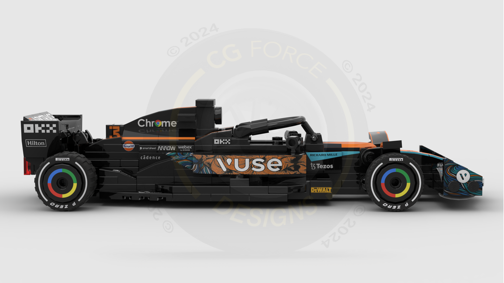 LEGO MOC F1 McLaren MCL36 - Abu Dhabi by CGForceDesigns | Rebrickable ...