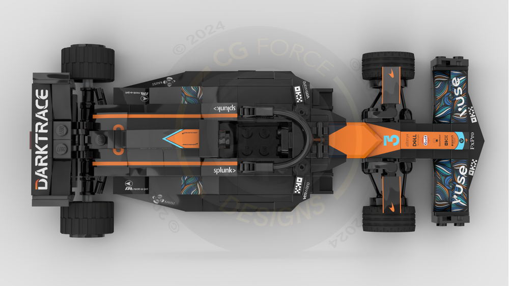 LEGO MOC F1 McLaren MCL36 - Abu Dhabi by CGForceDesigns | Rebrickable ...