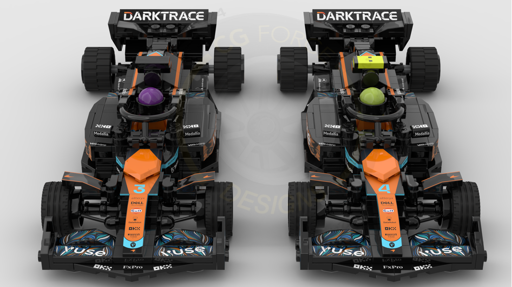 LEGO MOC F1 McLaren MCL36 - Abu Dhabi by CGForceDesigns | Rebrickable ...