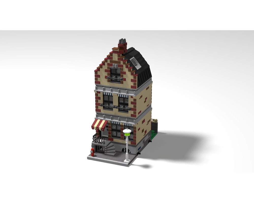 LEGO MOC Modular House Moc 265 by rexss12 | Rebrickable - Build with LEGO