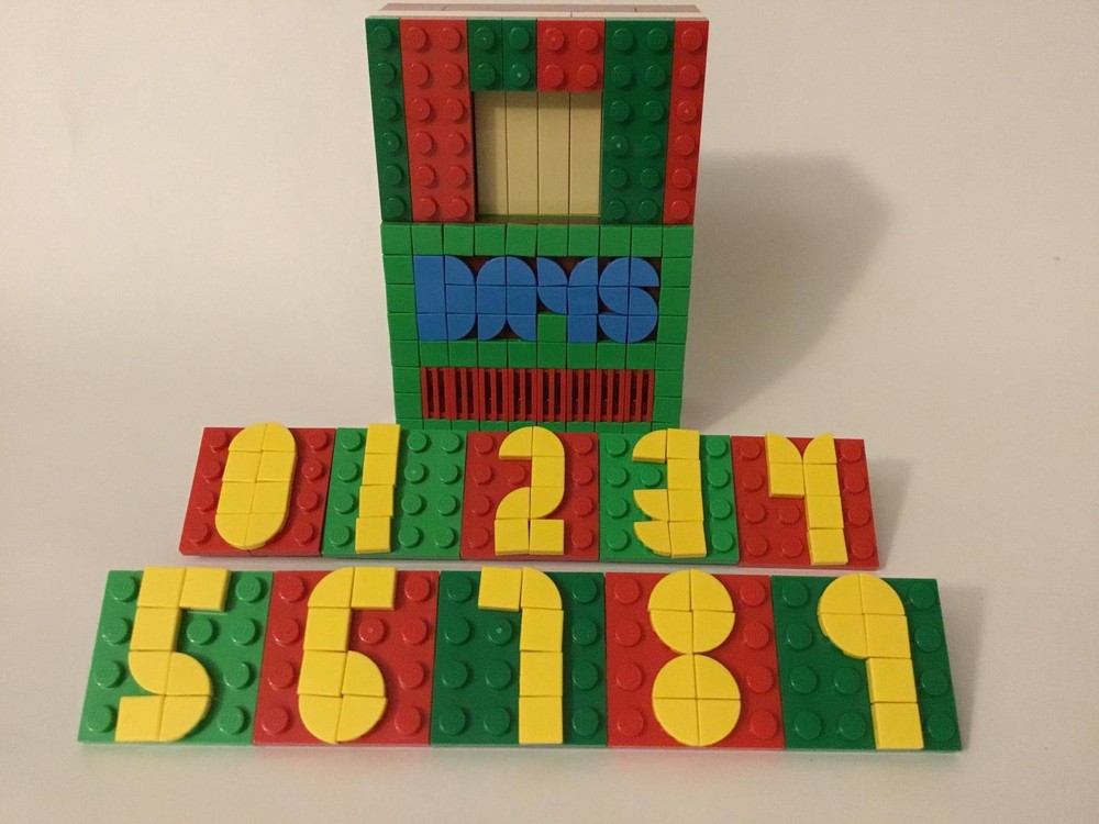 LEGO MOC Advent Build #4- Christmas countdown by LEGOSassMaster ...