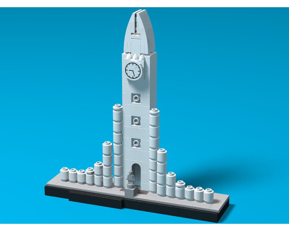 LEGO MOC-13076 Hallgrímskirkja Iceland (Architecture 2017 ...