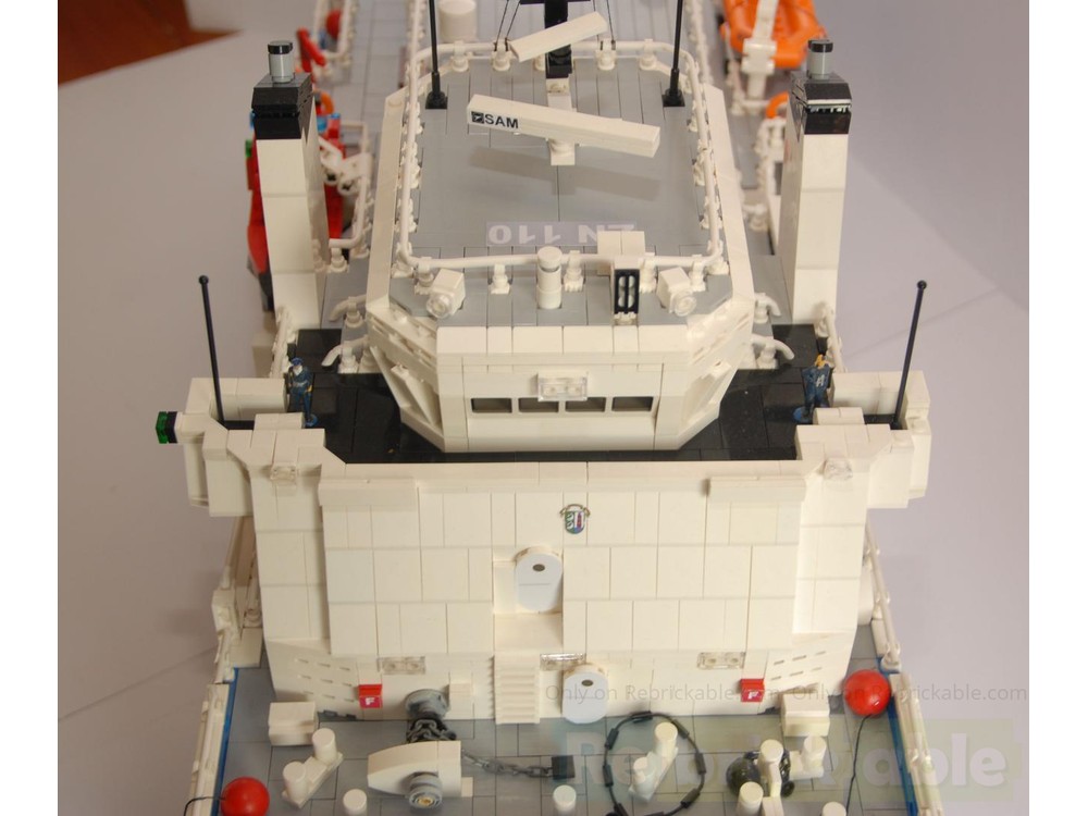 LEGO MOC German coast guard cruiser as SWATH ship "BORKUM" by hjvdh ...