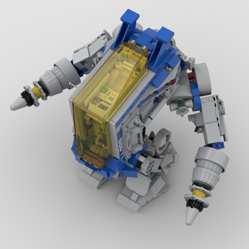 LEGO MOC Galaxy Mech Miner by Eclipse_ | Rebrickable - Build with LEGO