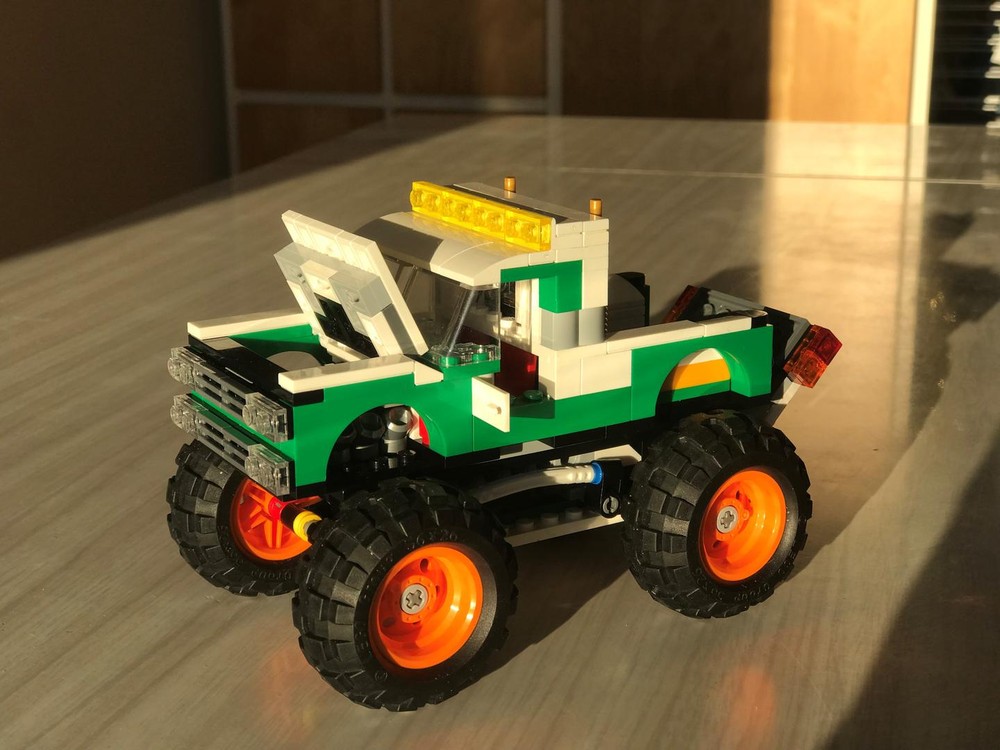 LEGO MOC monster truck by lego4love | Rebrickable - Build with LEGO