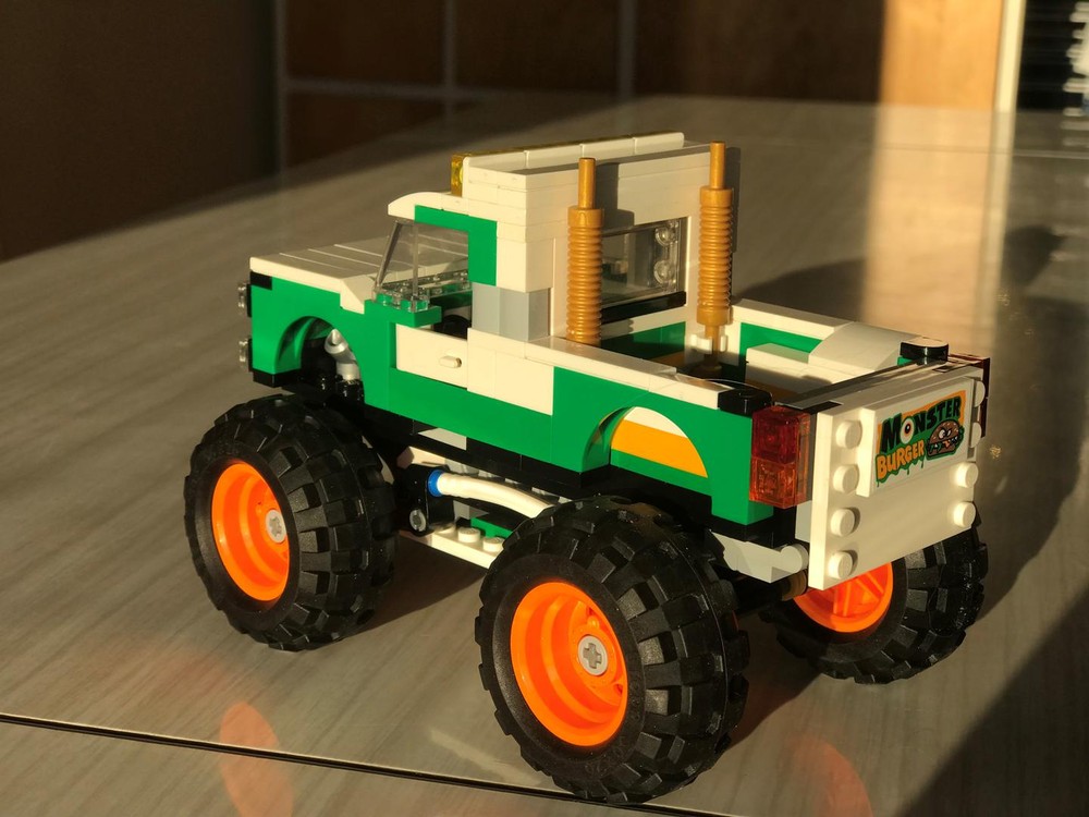 Lego Moc Monster Truck By Lego4love Rebrickable Build With Lego