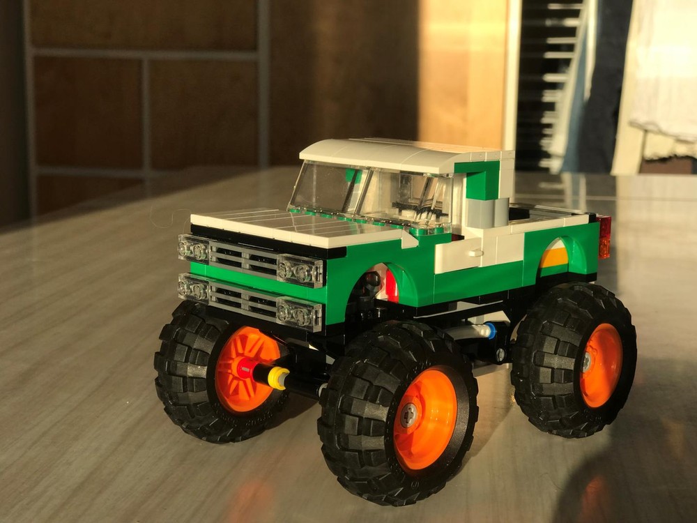 LEGO MOC monster truck by lego4love | Rebrickable - Build with LEGO