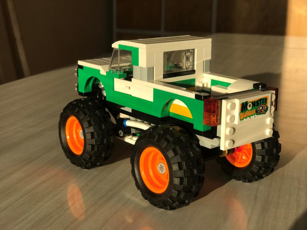 LEGO MOC monster truck by lego4love | Rebrickable - Build with LEGO