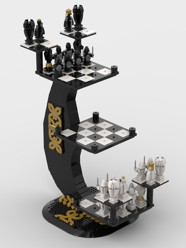 LEGO MOC 3D Chess / Tridimensional Chess by osmocs | Rebrickable ...