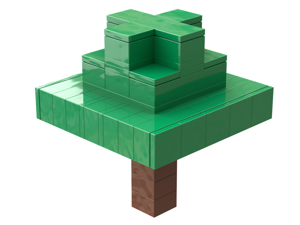 LEGO MOC-130857 Game Accurate Oak Tree by ender_sam | Rebrickable ...