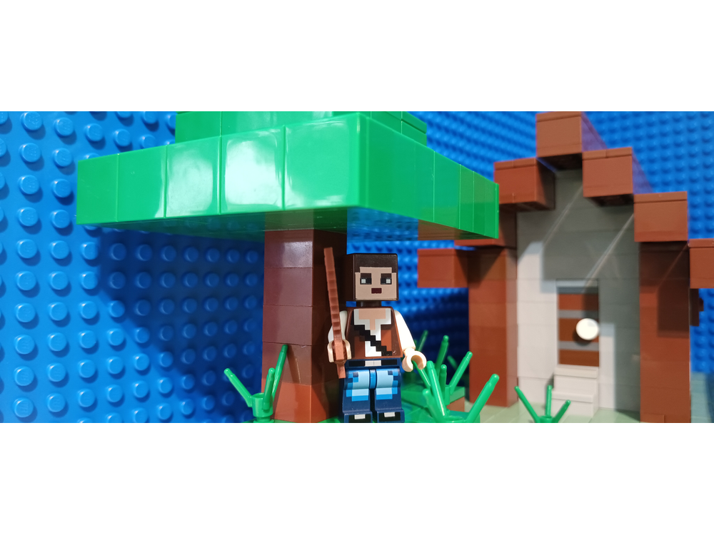 Lego Moc Game Accurate Oak Tree By Endersam Rebrickable Build With