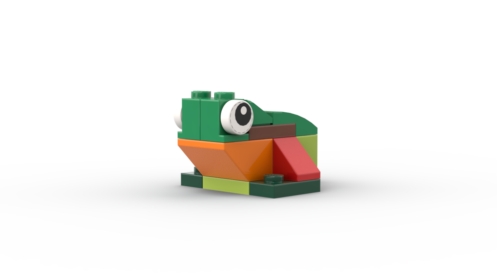 LEGO MOC 11017 Frog by Lenarex | Rebrickable - Build with LEGO