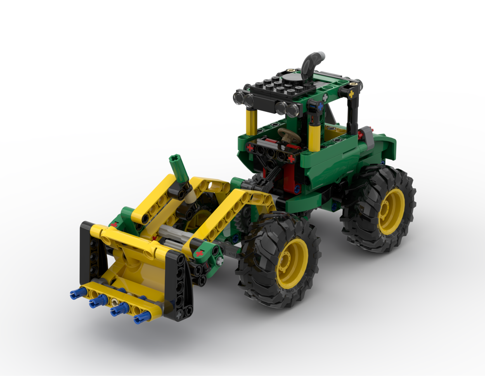 LEGO MOC 42136 model B - Front Loader by XaeroZKota | Rebrickable ...