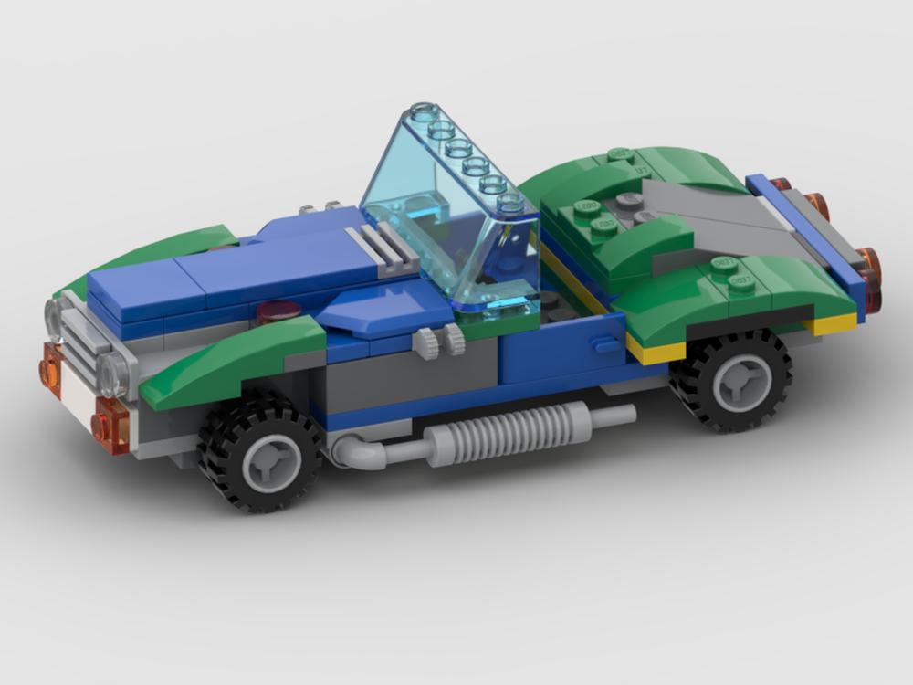 LEGO MOC 60223 convertible by ORBcreations | Rebrickable - Build with LEGO
