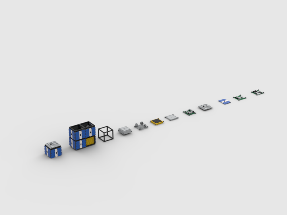 LEGO MOC Build your own CubeSat kit by Kuat_Lego_Yards | Rebrickable ...