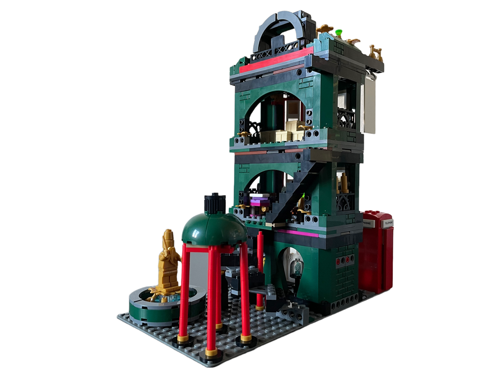 Lego Moc Ms Antique Store Modular Alternate Build 76403 By Re