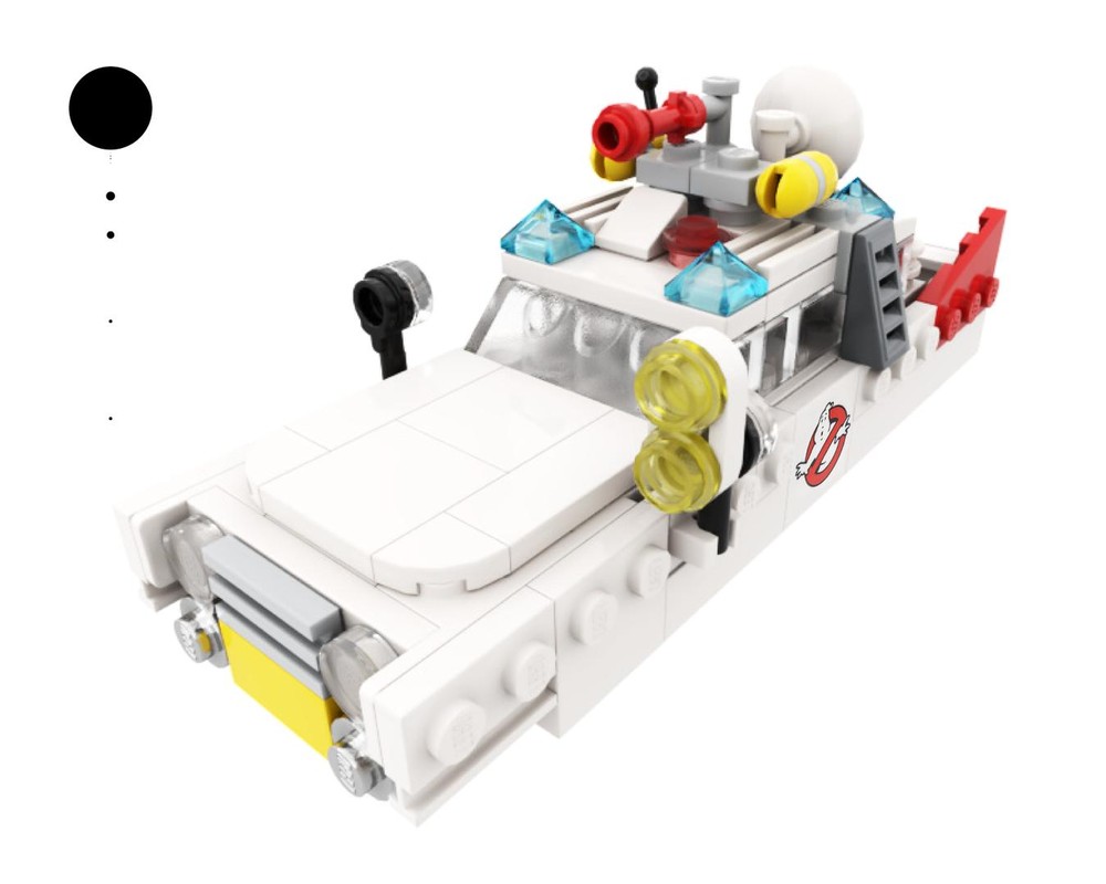 LEGO MOC 10 Ecto-1 mini by MyKidisanAlien | Rebrickable - Build with LEGO